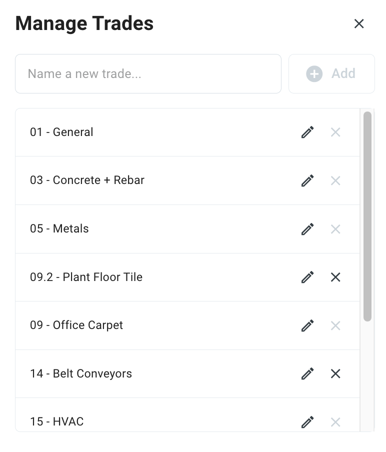 How Do I Manage Types or Trades in Closeout Log? – Extracts Pro